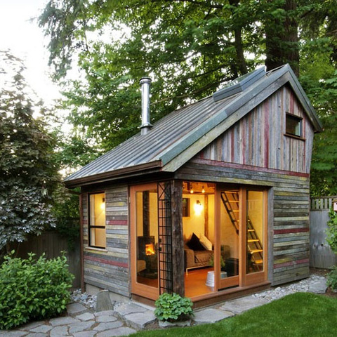 Using Reclaimed Materials for Home Building | Little House in the Valley